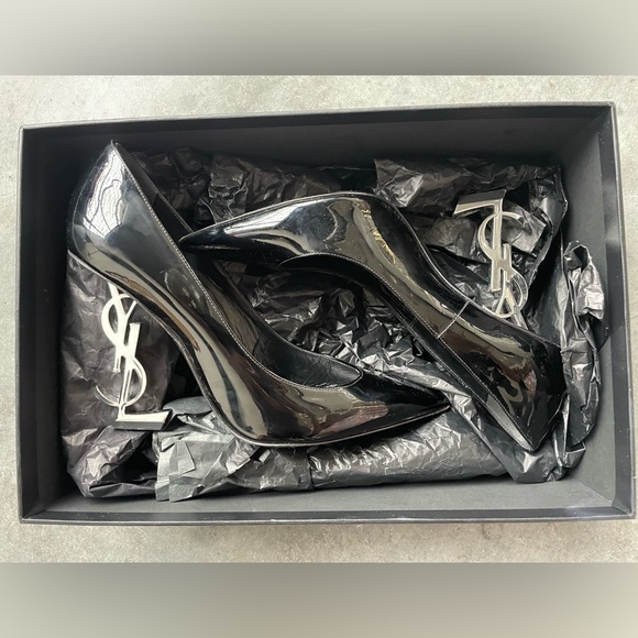 Yves Saint Laurent | Shoes | Ysl Yves Saint Laurent Black Opyum 1 ...